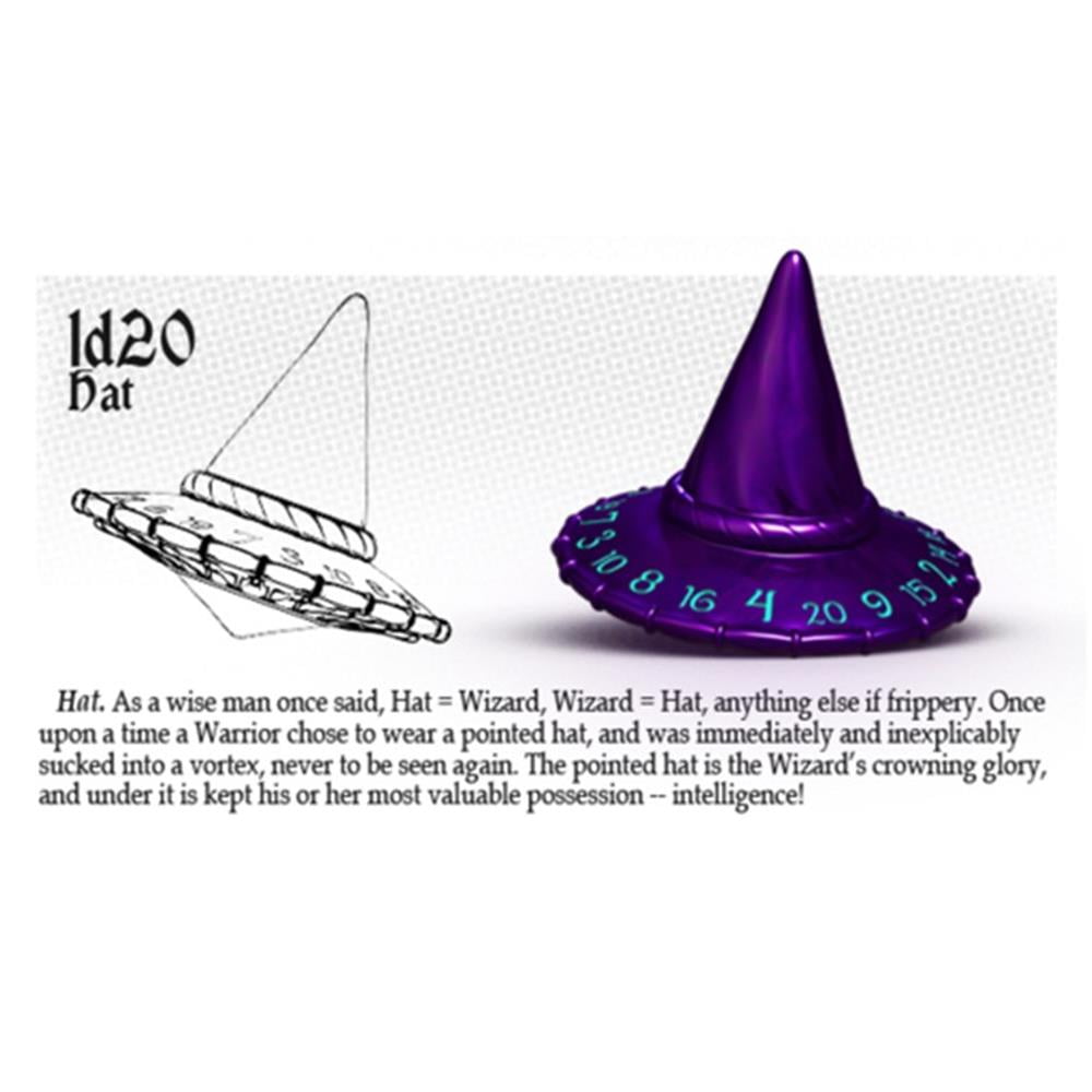 PolyHero Dice: 1d20 Hat Wizardstone - Walmart.com