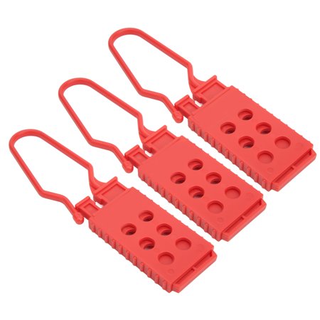 LAFGUR Tagout Lockout Hasp, Tagout Hasp,3pcs Tag Out Lock Out Hasp 6 ...