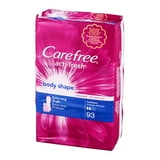 Carefree Body Shape Extra Long Unscented Pantiliners, 93ct HSA/FSA ...