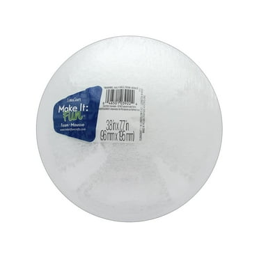 floraCraft Foam Ball 7.8 inch White - Walmart.com