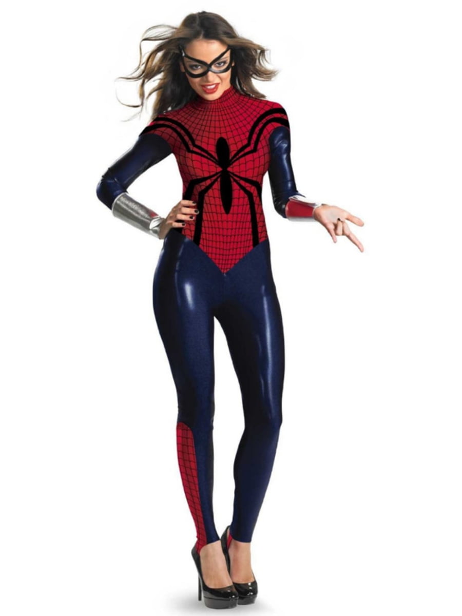 Disguise Costumes Womens Spider Girl Spider Girl Body Suit Costume