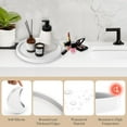 9.1 Inch Silicone Bathroom Tray, Decorative Soap Holder, Kitchen ...