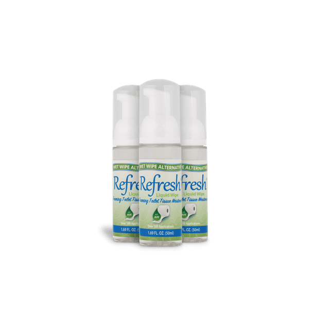 Refresh Liquid Wipe: Toilet Paper Foam. Eco-Friendly Wet Wipe ...