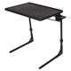 Table Mate II Plus TV Tray Large Folding Table, Large, Black - Walmart.com