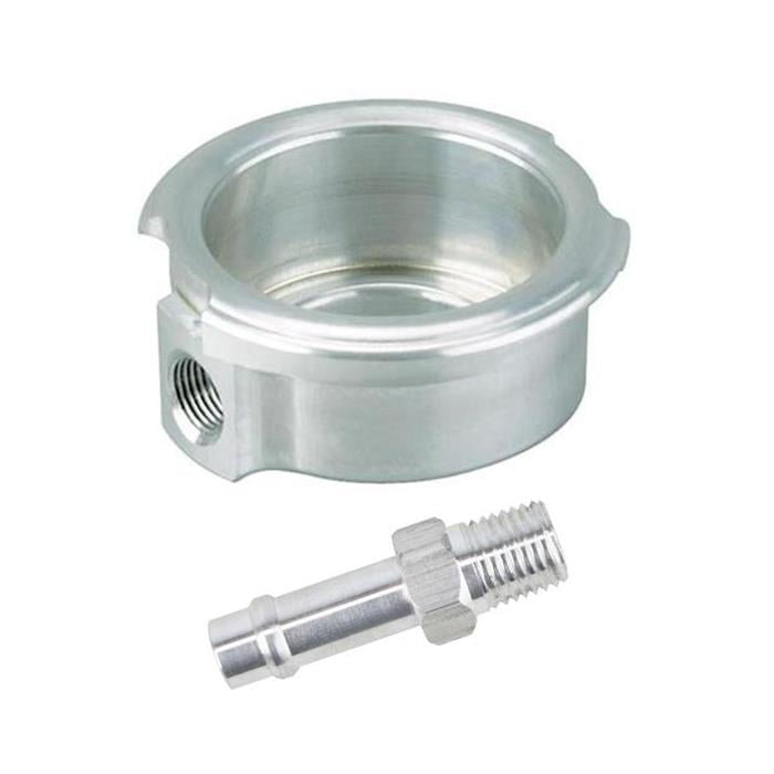 Weld-On Billet Aluminum Radiator Filler Neck & Barb Fitting - Walmart.com