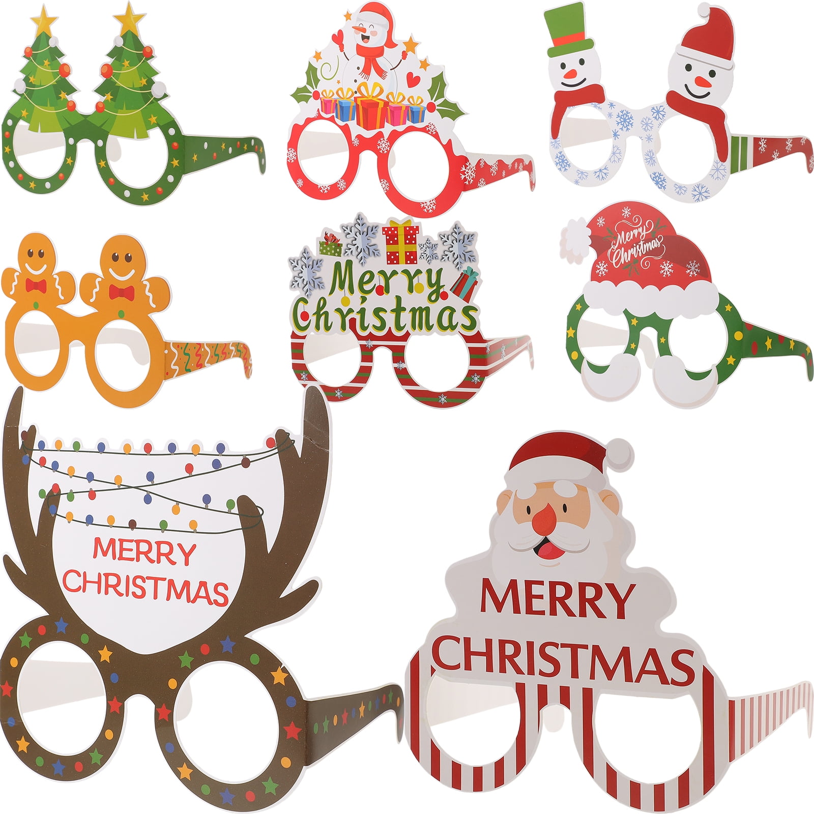 Click here for Ounona 8pcs Christmas Glasses Holiday Party Glasse... prices