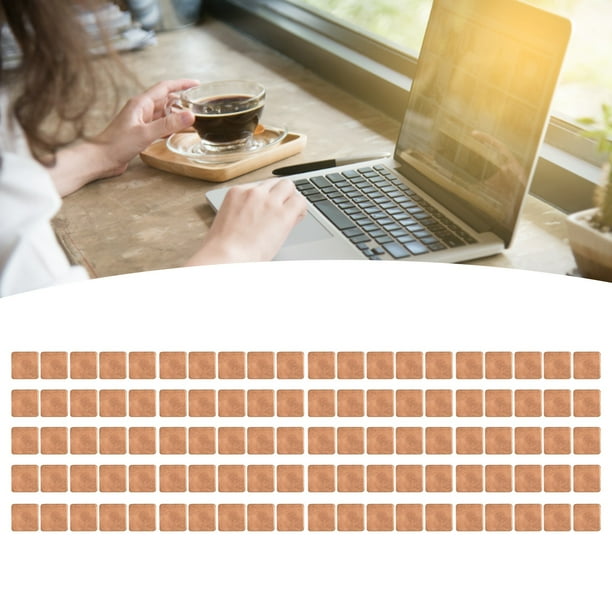 100pcs 15mm Copper Pad Shim Thermal Kit, GPU CPU Heatsink Thermal ...