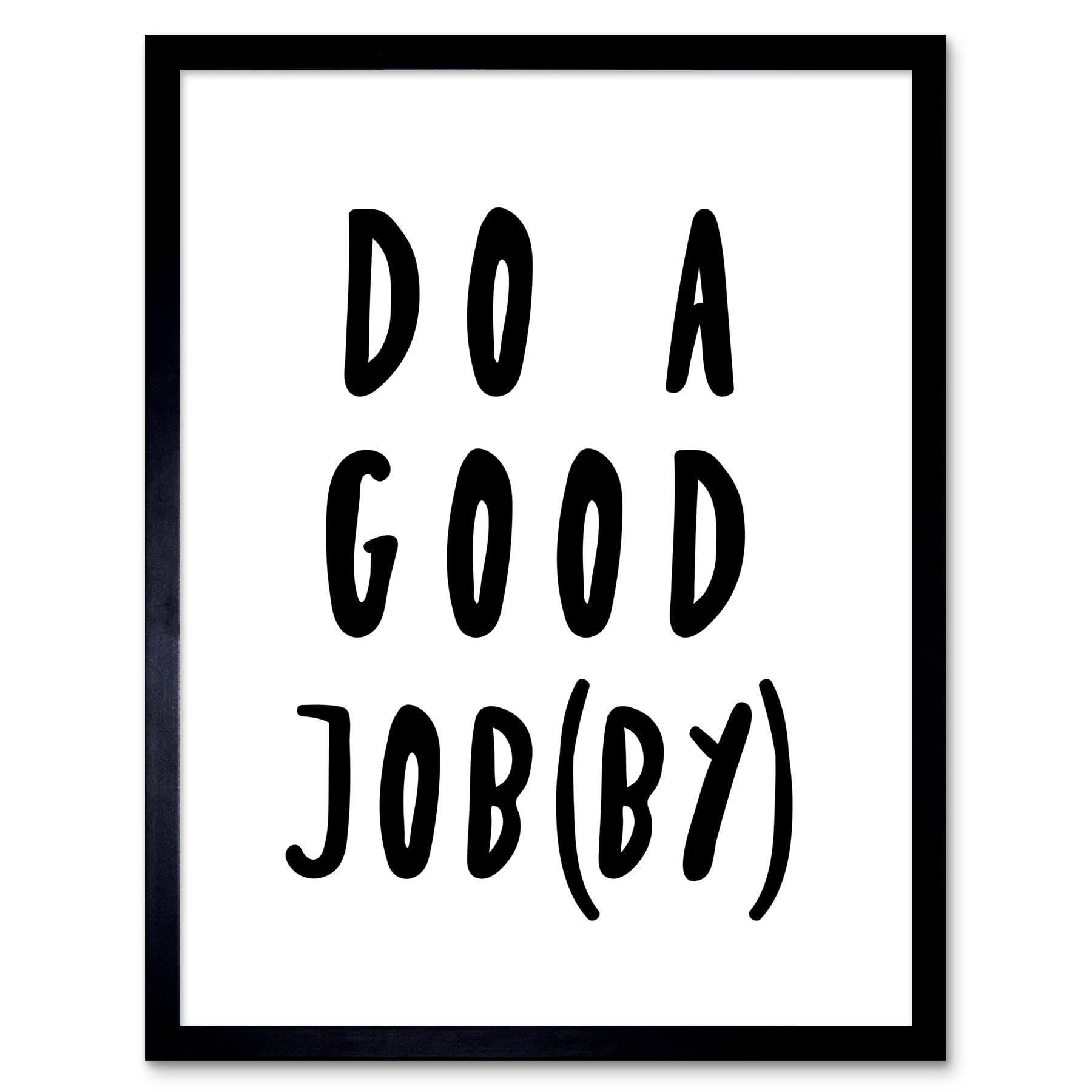 Funny Bathroom Toilet Wall Art Scottish Do A Good Jobby Art Print ...