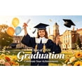Boys Outfits Set Graduation Gown And Cap For Academic Formal Wear ...