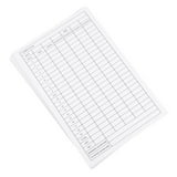 WORGEOUS 60 PCS Scorecard for Competition Score Scorecard Score ...