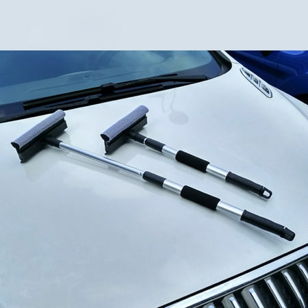 Double Sided Window Scraper With Retractable Handle Multifunction ...