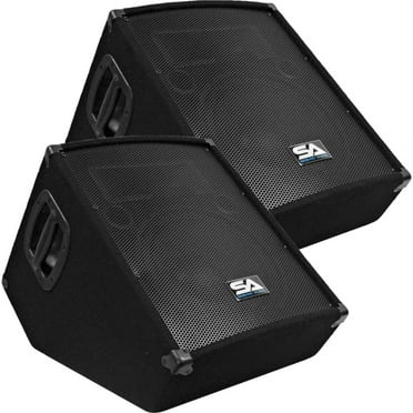 "Seismic Audio - Apex-12D 1600W 12"" Active Subwoofer & 4x4 Column Line ...
