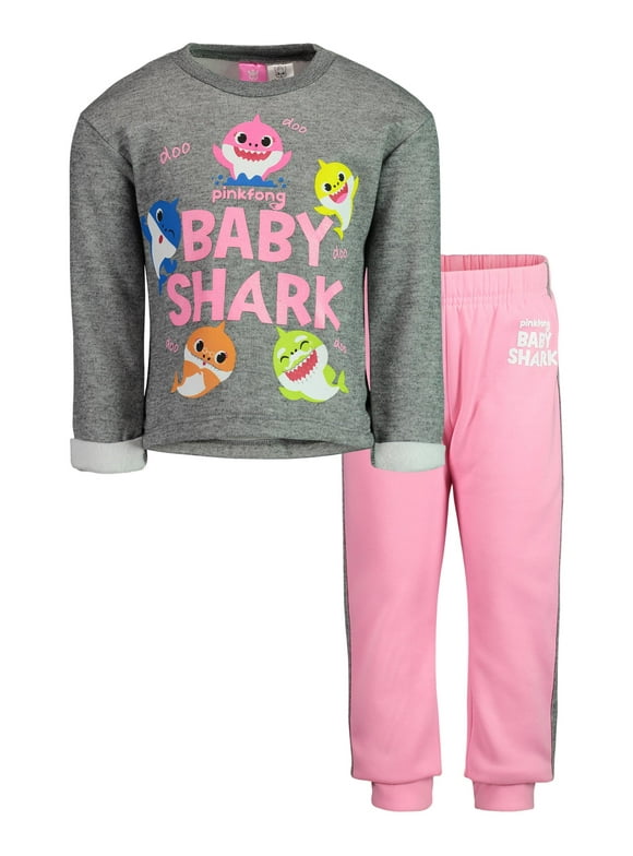 Baby Shark Clothing in Kids Clothing Character Shop - Walmart.com