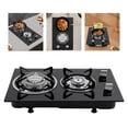 2 Burner Gas Cooktop, Gas Stove, Gas Stove Top with 2 Burner for Home ...