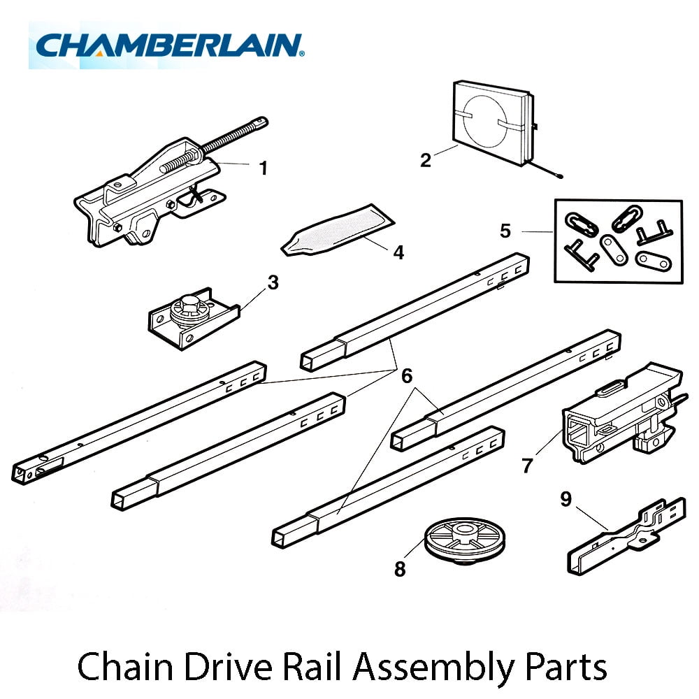 Chamberlain 12D598 U Bracket (Square Rail) - Walmart.com