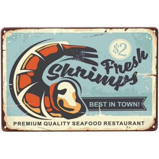 Seafood Restaurant Signs