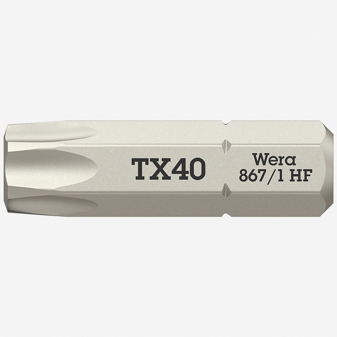 Wera 066145 Torx HF Bit, T40 x 25mm - Walmart.com