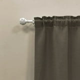 Mainstays 3/4" Filigree Ball Single Curtain Rod, White, 30-84 ...