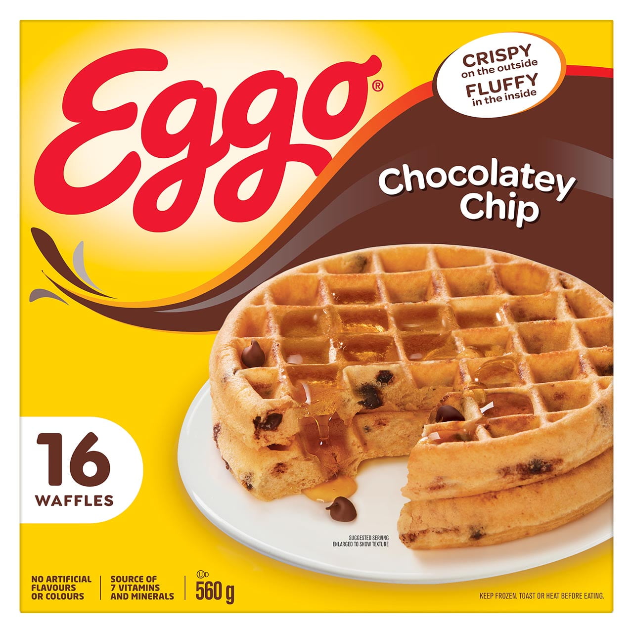 Click here for Eggo Chocolatey Chip Waffles  560g (16 Waffles) 56... prices