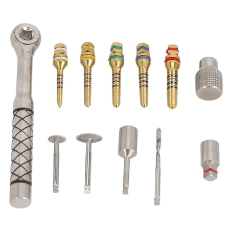 Implant Screwdriver Prosthetic Kit, Restoration Implant Bone Expander ...
