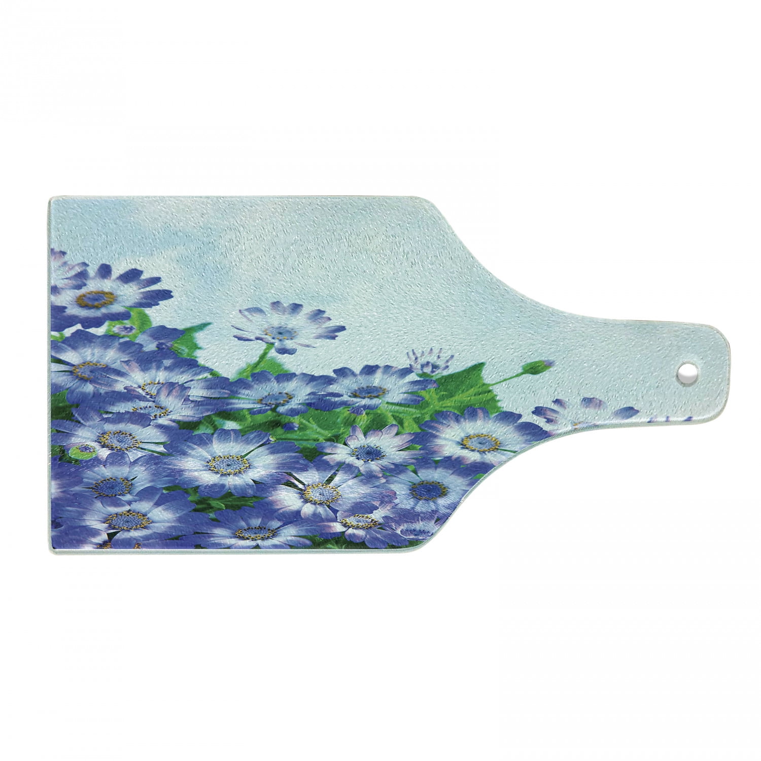 Flower Cutting Board, Bunch of Fresh Wildflowers in Grass Vivid Spring ...