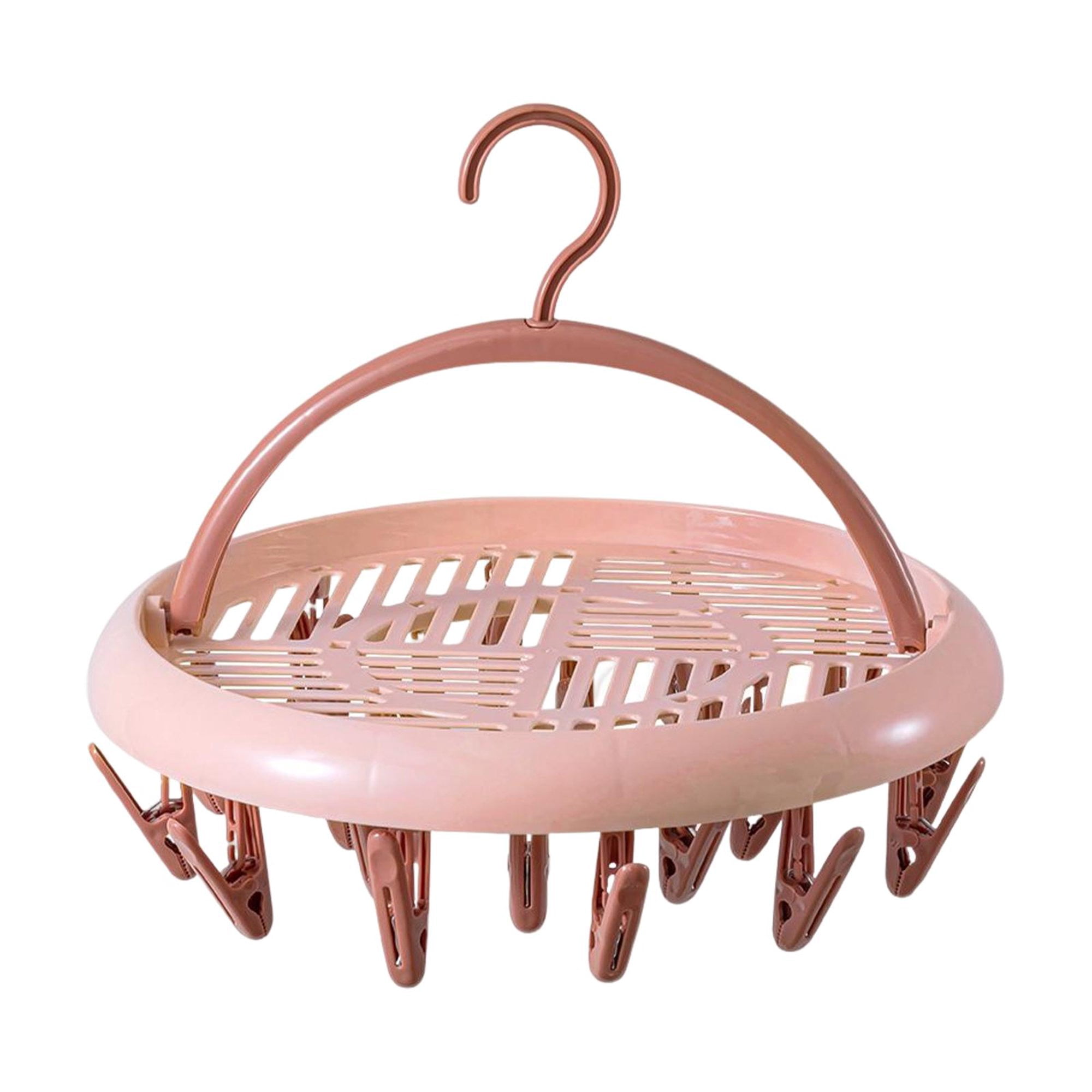 Percha de clip con clips, rejilla de secado de calcetines para ropa ...