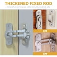 Barn Door Latch Flips Sliding Hook Lock Locks for Doors Through ...