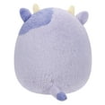 Squishmallows FuzzAMallows 16'' Bubba Purple Cow - Large Ultra Soft ...