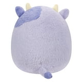 Squishmallows FuzzAMallows 16'' Bubba Purple Cow - Large Ultra Soft ...