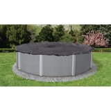 Blue Wave 28' Round Rugged Mesh Above Ground Pool Winter Cover ...