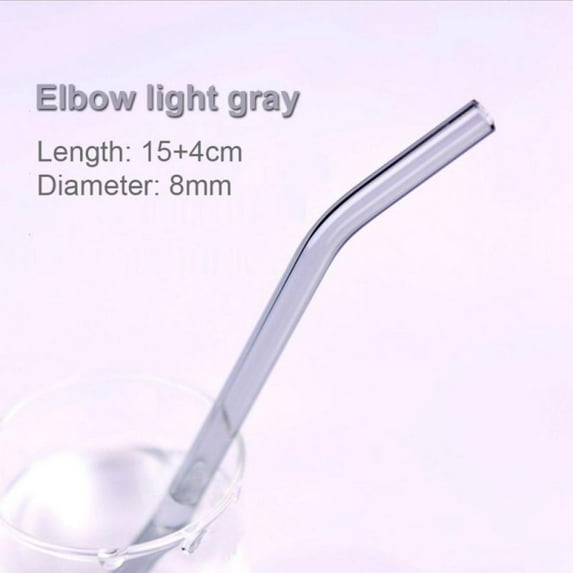 Heat And High Temperature Resistant Reusable Plastic Clear Straws, 8mm ...