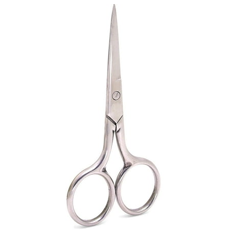 9.2cm Small Straight Tip Eyebrow Scissors Stainless Delicate Protection ...