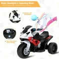 Resenkos 6V Kids 3 Wheels Riding BMW Licensed Electric Motorcycle-Red, Motorcycle Toy for ...