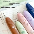 Misright Electric rubber eraser, high aesthetic statiUniquery, clean ...