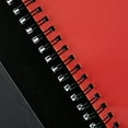 Pen+Gear 12 Pocket Spiral Poly Organizer Black File Folders, 11.42 x 10 ...
