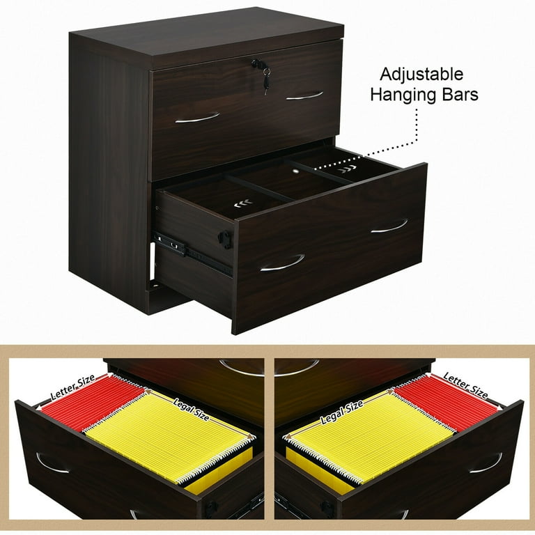 Locking Bar For Use With 2 Drawer Filing Cabinet | Cabinets Matttroy
