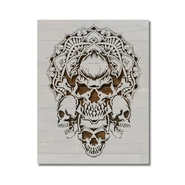 Small Script Alphabet and Numbers Wall Stencil -E138S by Designer ...