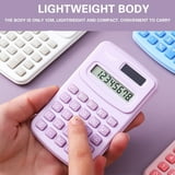 WICVIK Mini 4-Function Handheld Calculator, 8-Digit LCD Display, Compact, Multicolor - Walmart.com