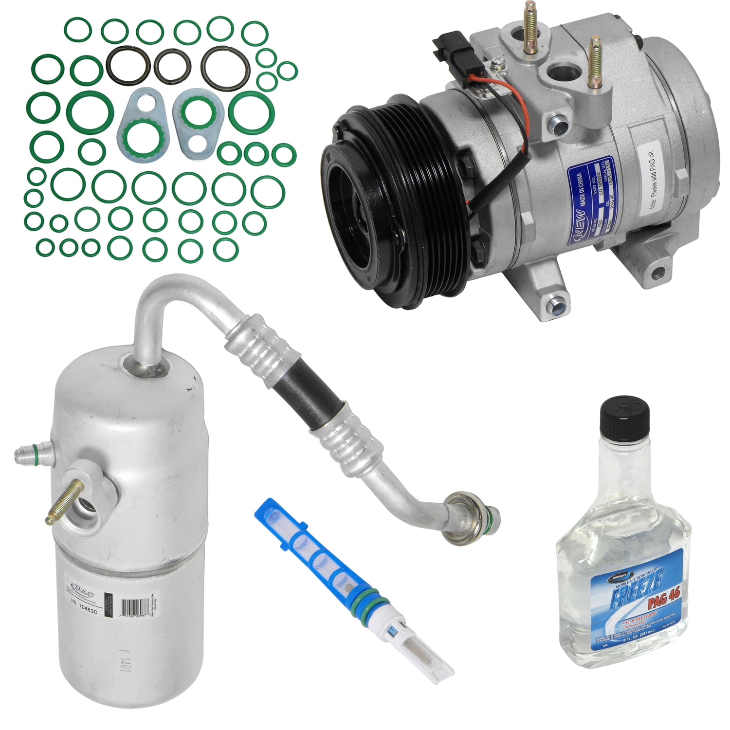 A/C Compressor and Component Kit -- Compressor Replacement Kit ...