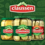 Claussen Kosher Dill Pickle Slices for Sandwich, 20 fl. oz. Jar ...