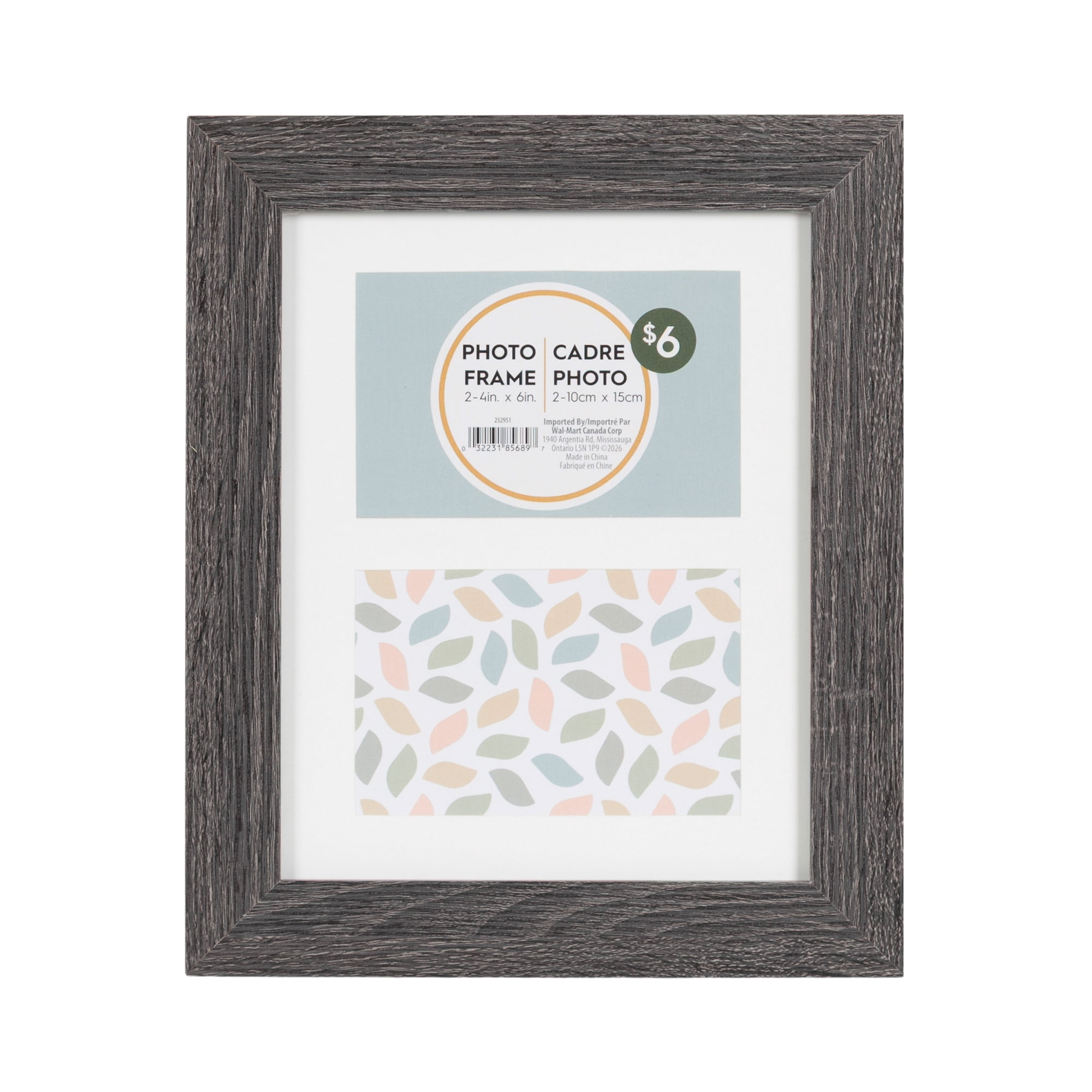 Click here for Designovation Tinta 2 Opening 4x6 Grey Picture Fra... prices