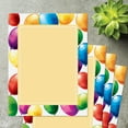 Floating Balloons Birthday Letter Papers-25 Sheets of colorful, One ...