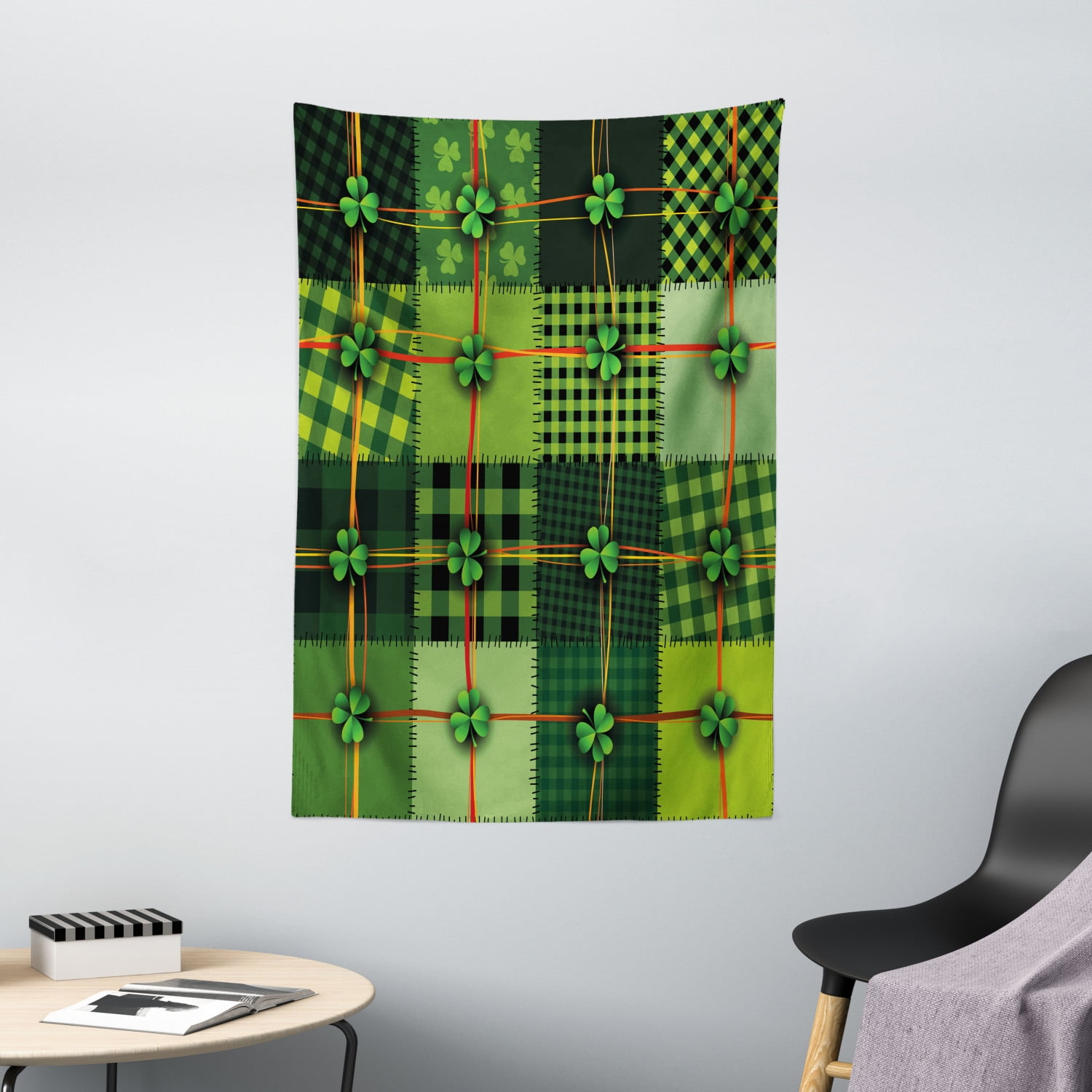 Irish Tapestry, Patchwork Style St. Patrick's Day Themed Celtic Quilt ...