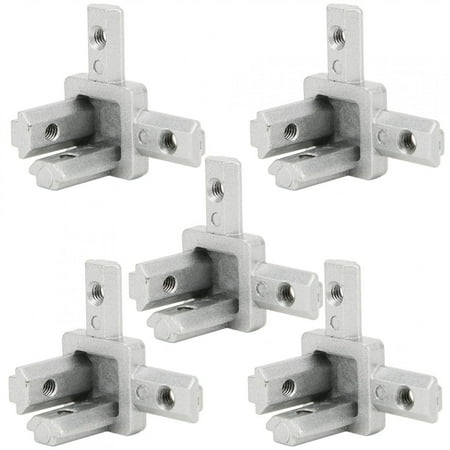 Corner Bracket, T-shaped Aluminum Trough Silver 90 Degrees Celsius ...