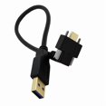 30cm/1m/2m 90 Degree Angled Type C to USB3.0 Cable With Locking Screw ...