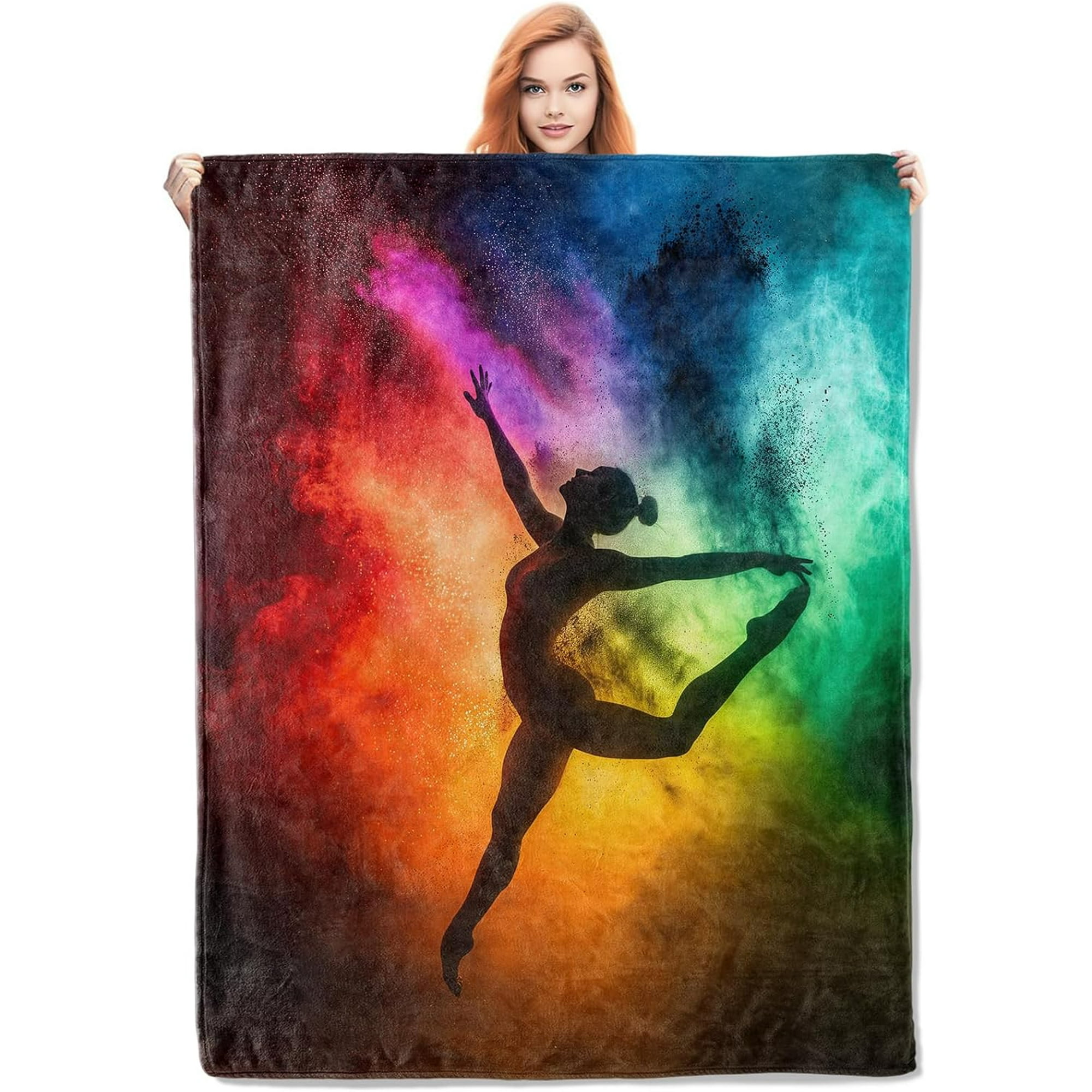 Click here for Kervinter Colorful Dancer Throw Blanket Gifts  Sof... prices