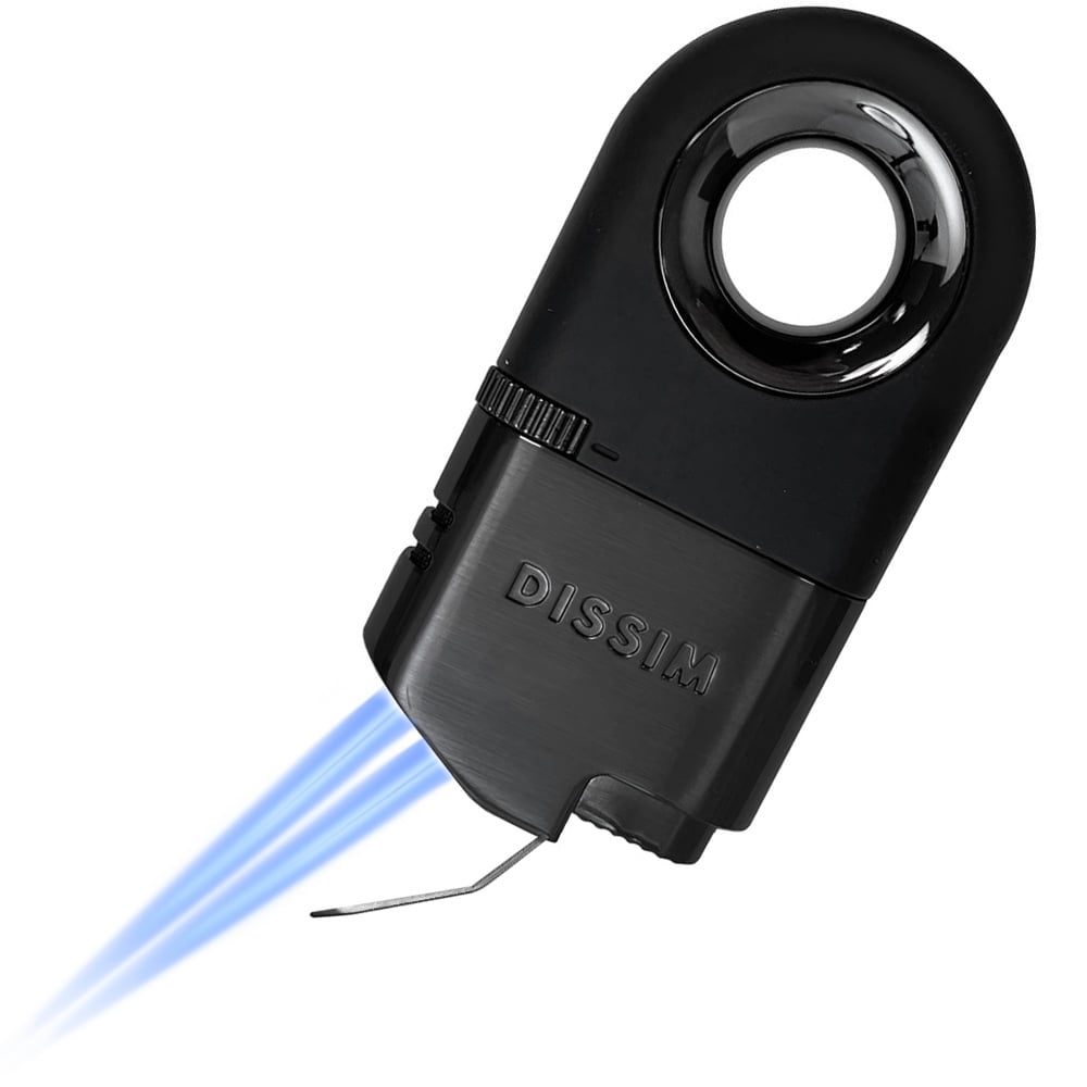 Dissim Inverted Butane Torch Lighter - BLACK - Walmart.com