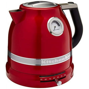 KitchenAid Pro Line Electric Water Boiler/Tea Kettle, Frosted Pearl ...