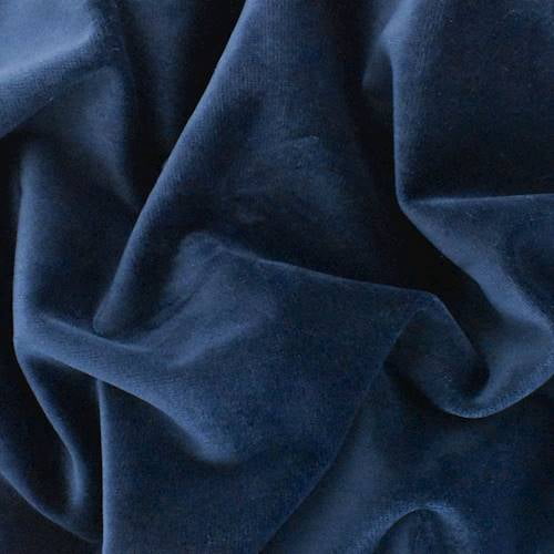 Cobalt Blue Velvet Fabric
