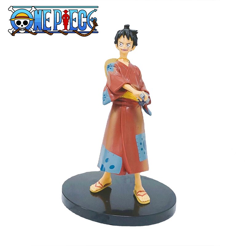 One Piece Anime Monkey D Luffy Roronoa Ace Pvc Action Model Collection ...